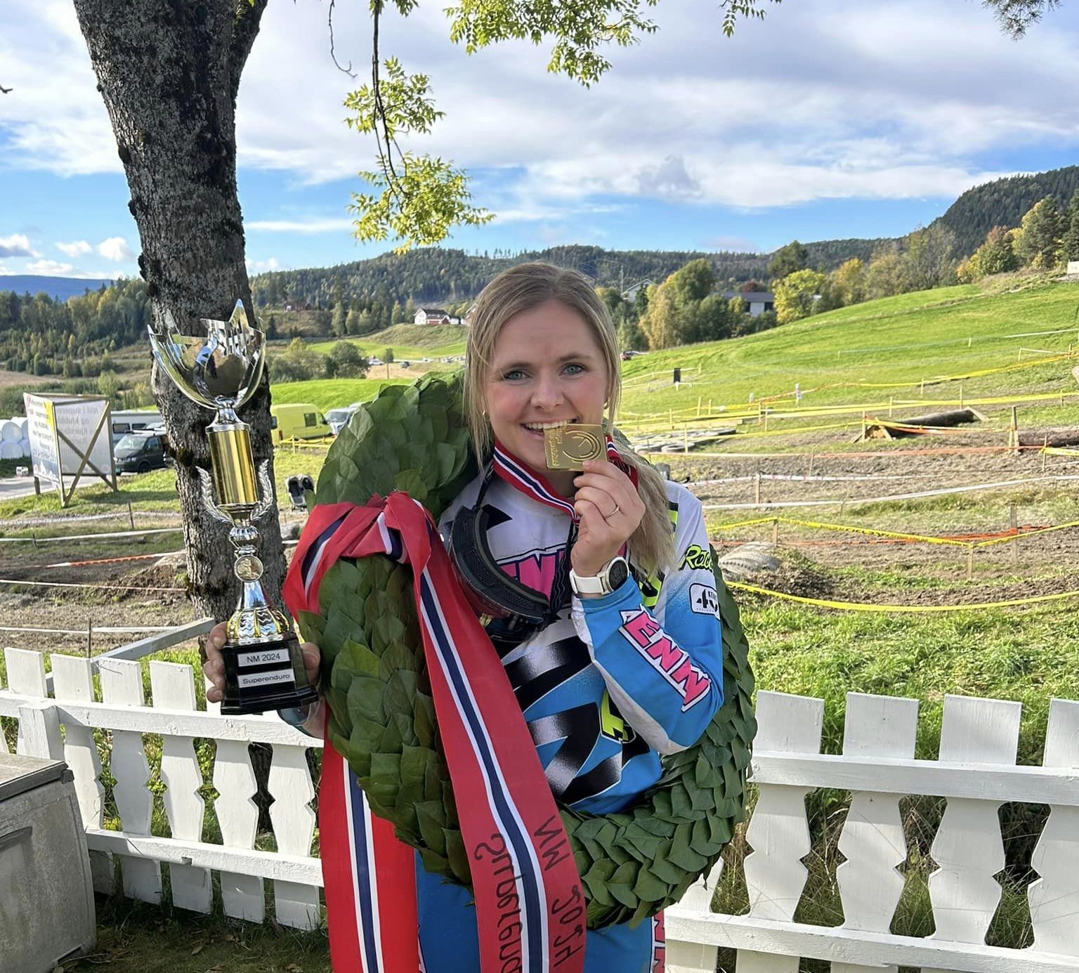 Mette Fidje ble Norgesmester i Superenduro 2024 i Kongsberg - Norges ...